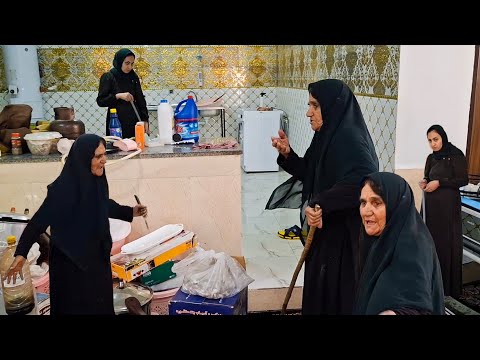 A big, beautiful but restless house with a stubborn mother-in-law, poor Mrs. Afsaneh