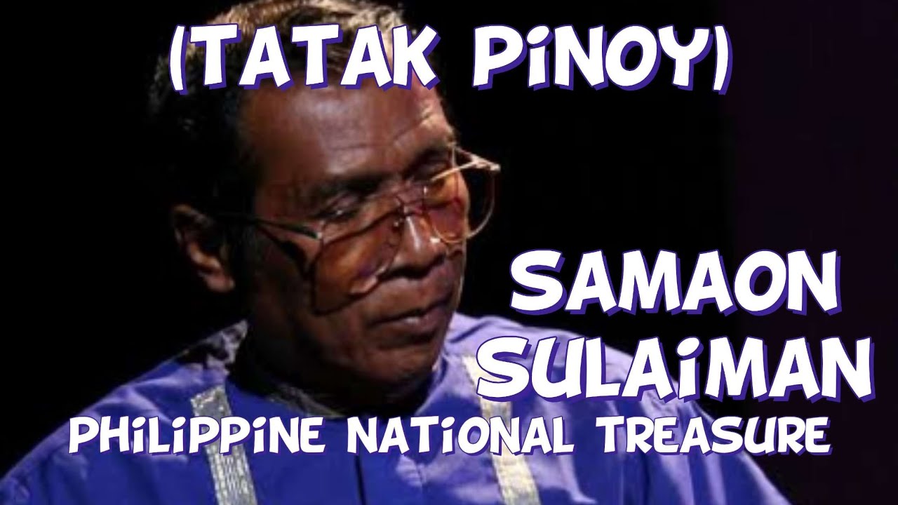 Samaon Sulaiman Filipino Musician, 1993 National Living Treasure ...
