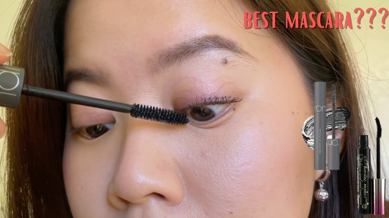 testing POPULAR & VIRAL Korean & Japanese mascara | hooded eyes ...