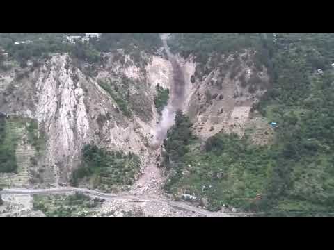 Flood in kinnaur ribbA village - YouTube