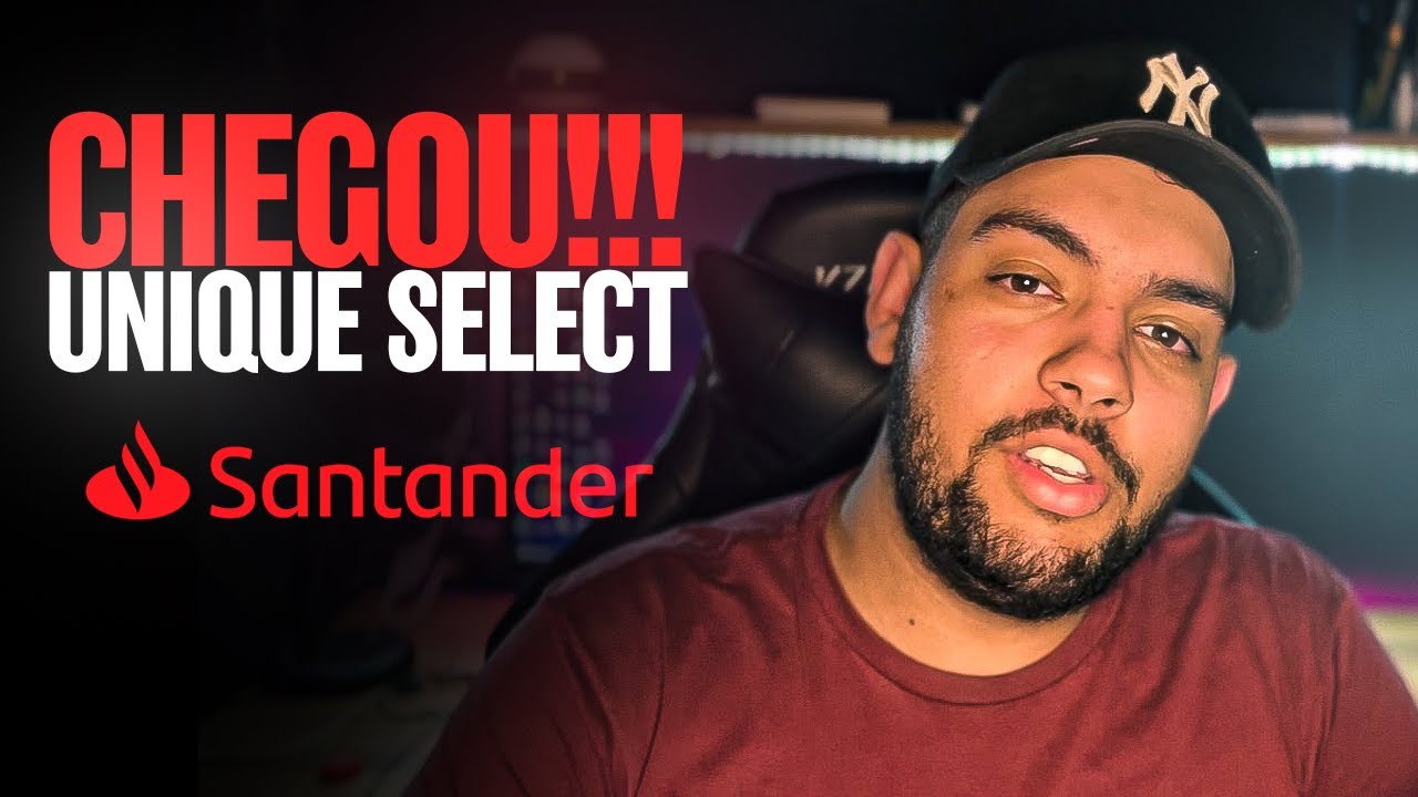 CHEGOU!! NOVO CARTÃO UNIQUE SELECT | UNBOXING COMPLETO - YouTube