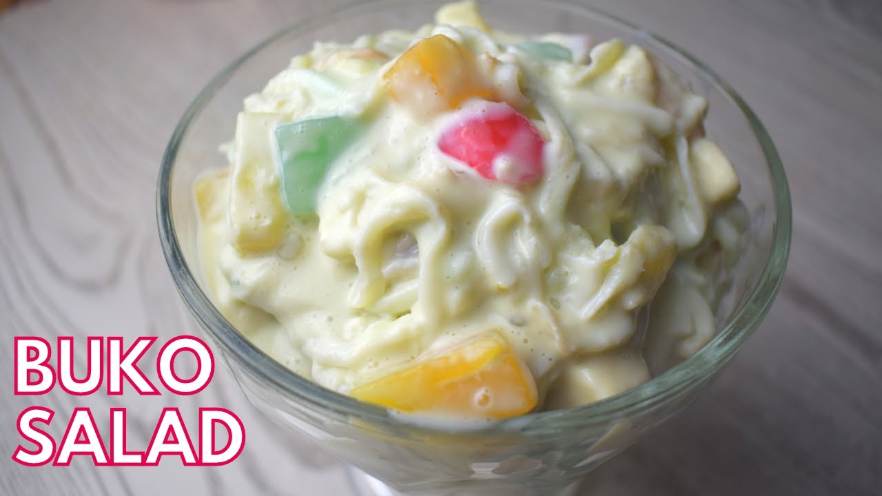 Buko Salad | Quick & Easy | Filipino Dessert - YouTube