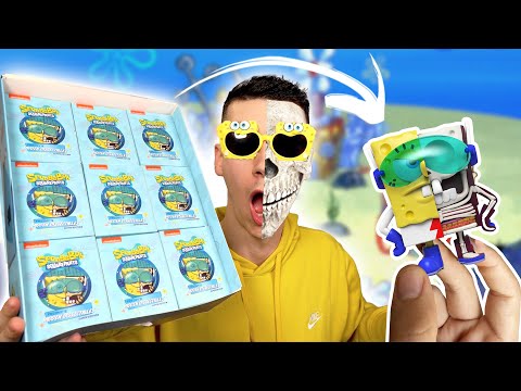 J’AI LE BOB L’ÉPONGE SQUELETTE ULTRA RARE ?! Ouverture de Boite BOB L'ÉPONGE DISSÉQUÉ !