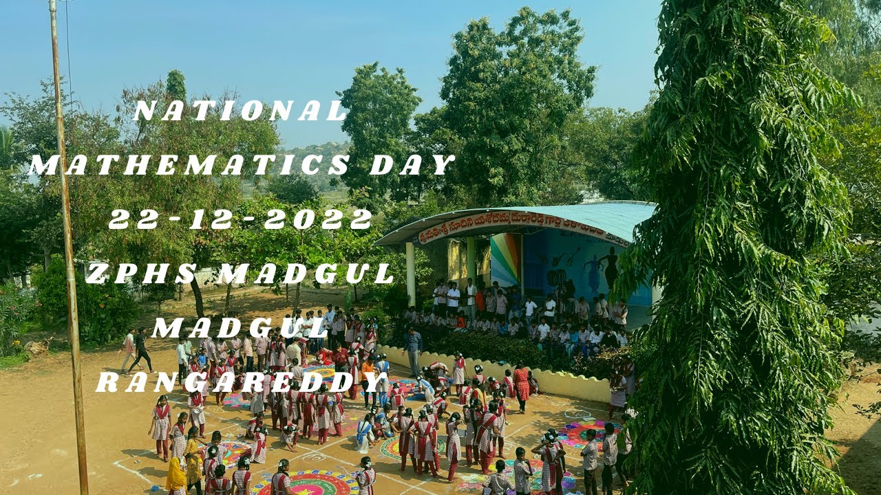 National Mathematics Day 22-12-2022 - YouTube