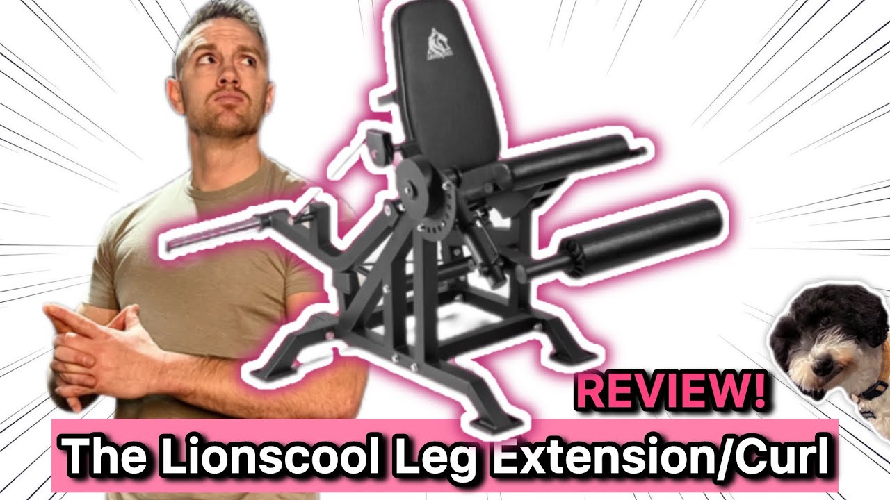 The NEW AND IMPROVED Lionscool Leg Extension / Curl *REVIEW* - YouTube