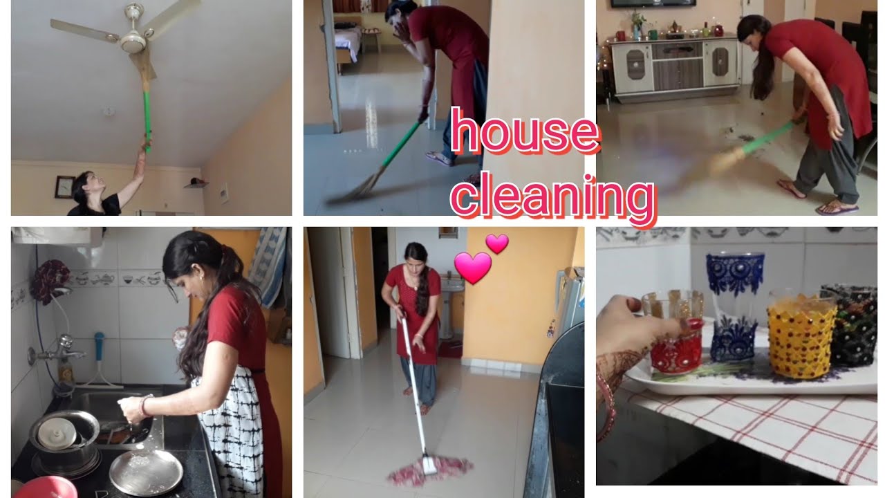 👌INDIAN HOUSE CLEANING ROUTINE 👍 - YouTube