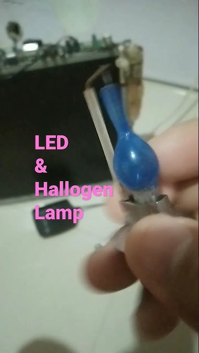 Led &hallogen lamp | intro... - YouTube