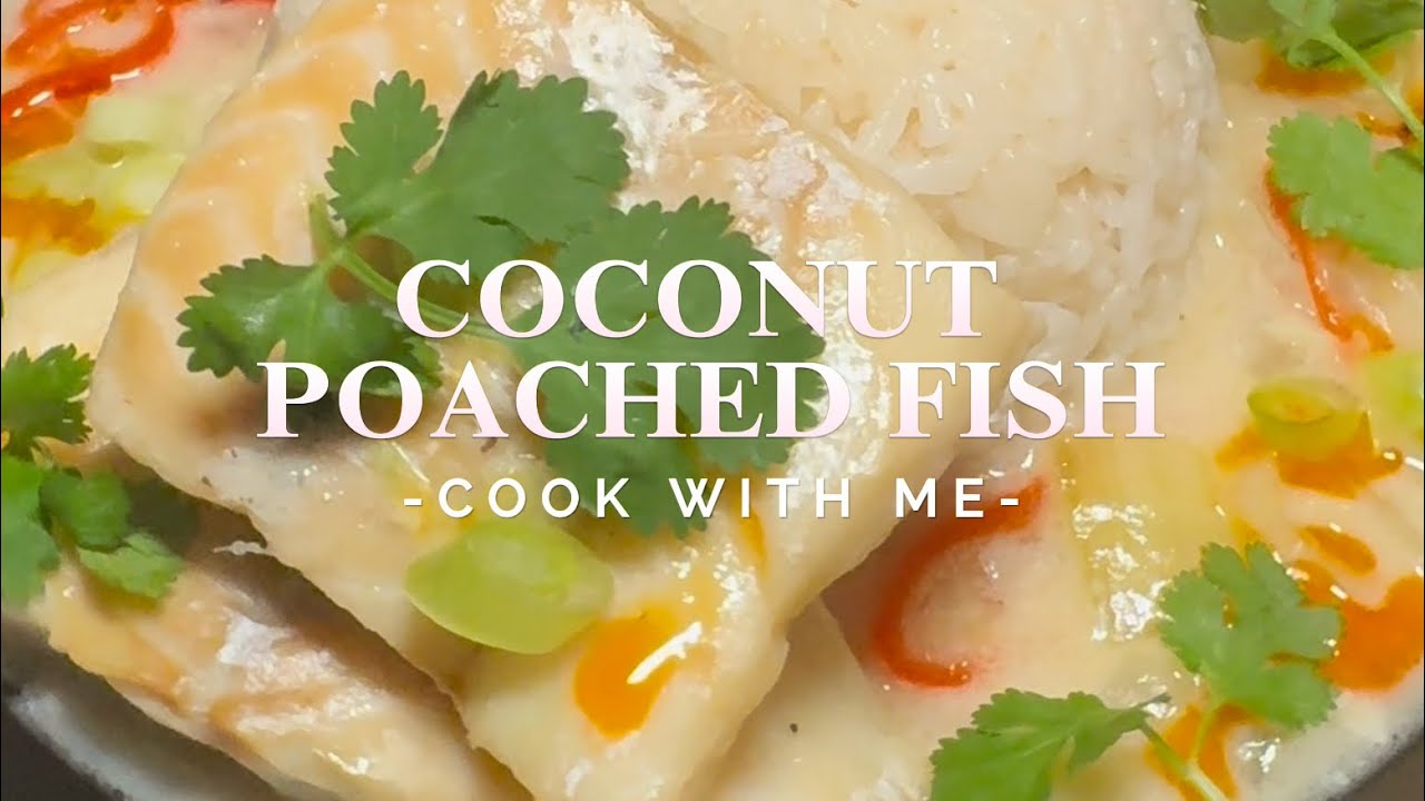 Coconut poached fish - YouTube