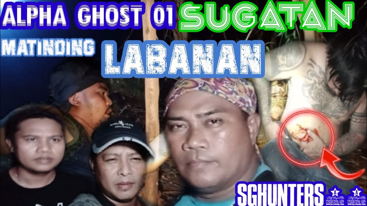 MATINDING LABANAN ALPHA GHOST 01 SUGATAN,BLACK GHOST NABIHAG OMG! - YouTube