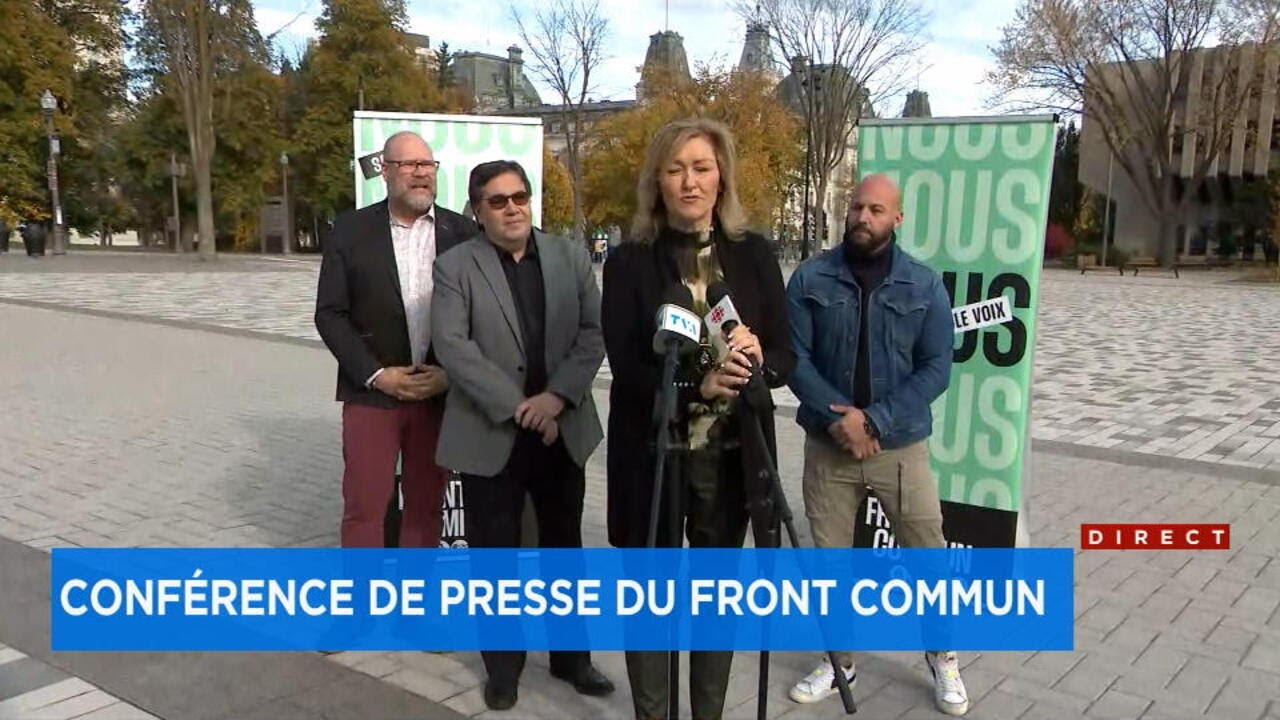 Le Front commun qualifie de «dérisoire» l'offre de Québec - réaction ...