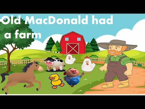 old macdonald had a farm eieio | Old Macdonald Had a Farm | kids song ...