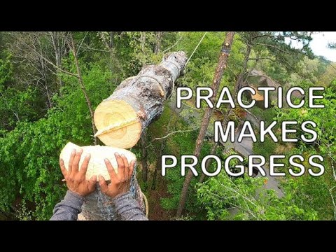 Span Rigging, Speedlining, and Negative Rigging 3 Pines! So much Fun ...