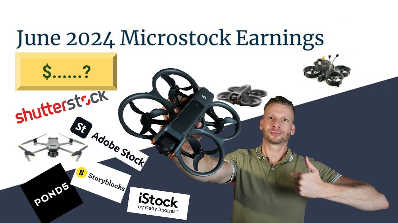 My June 2024 Microstock Earnings | $... - YouTube