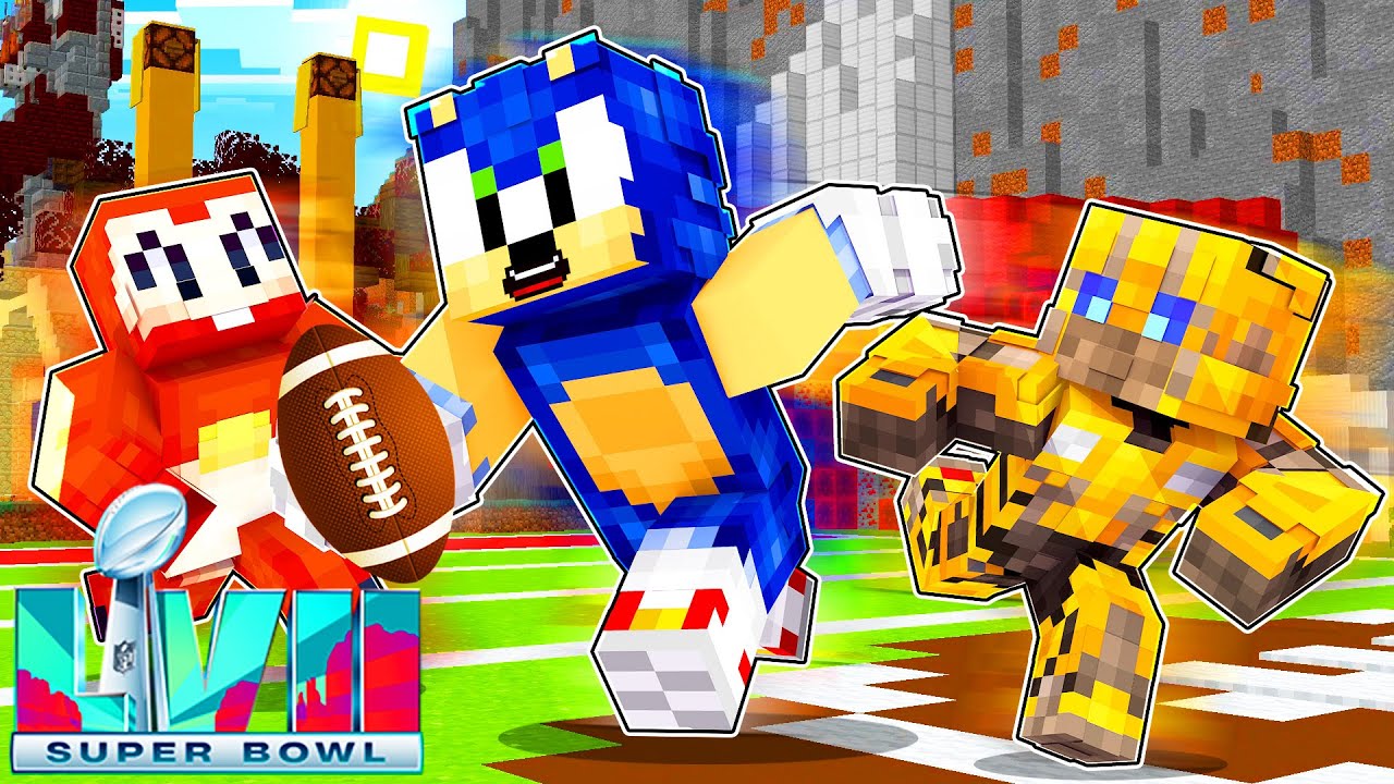 SONIC SUPERBOWL IN MINECRAFT?! [115] | Sonic Survival Adventures ...