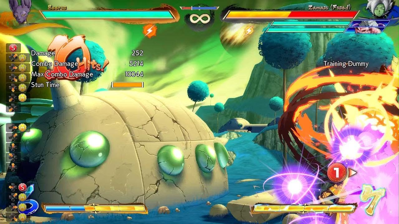 DBFighterZ Beerus solo orb loop TOD with Hakai - YouTube