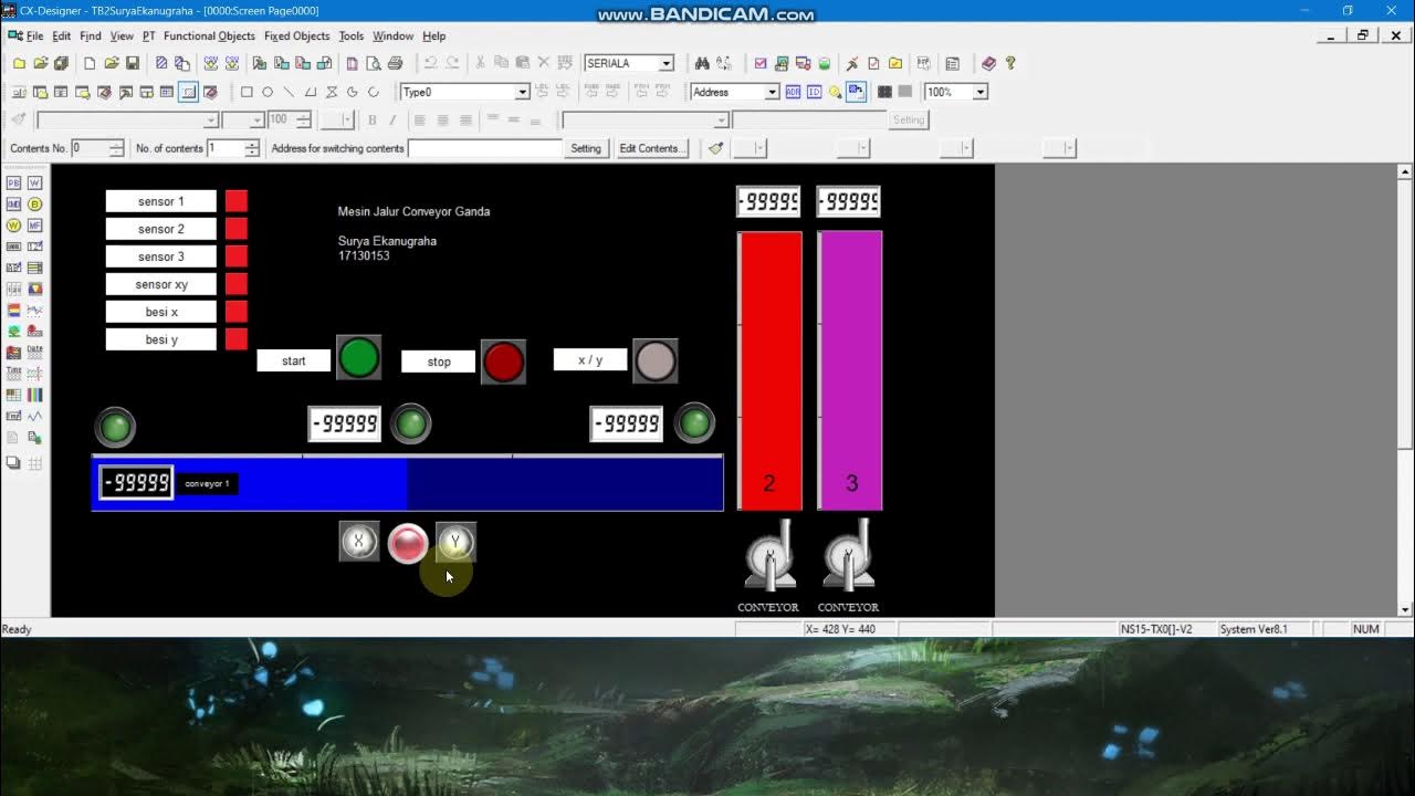 CX-Programmer and CX-Designer Mesin Pembuat Tutup Botol Sesuai Warna ...