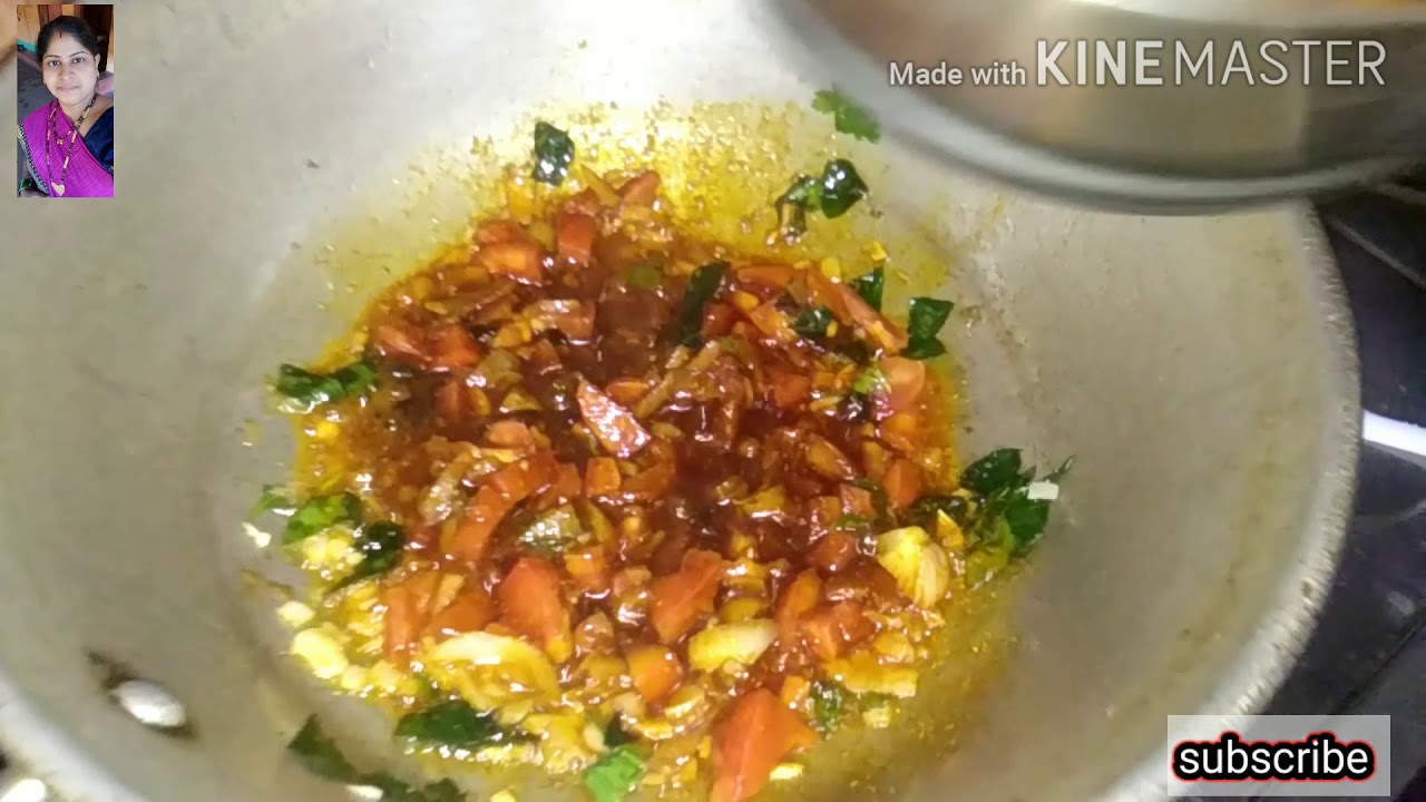 Chole bhaji home made Dish very simple to make - YouTube