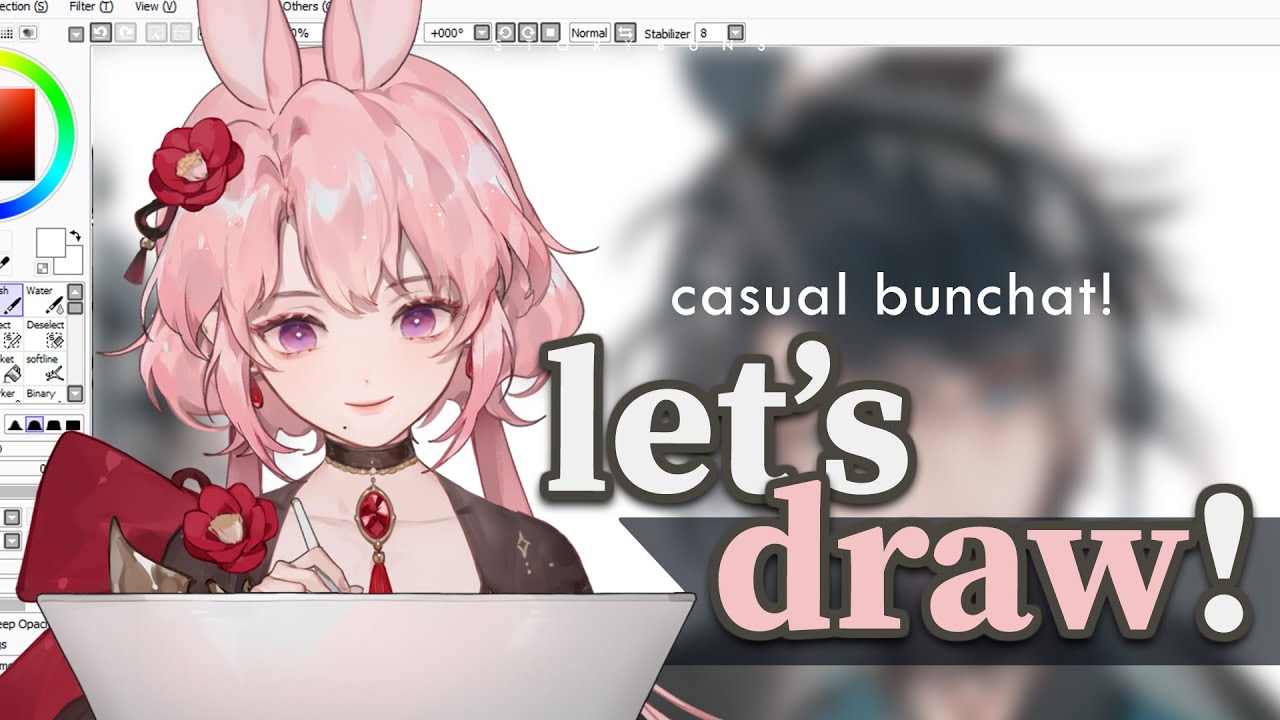 [DRAWING] drawing and chatting ! ! 🐇⚰️ - YouTube