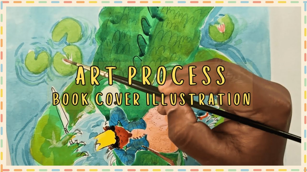 How to Illustrate a Book Cover: My Art Process, Creative Tips & Tools ...