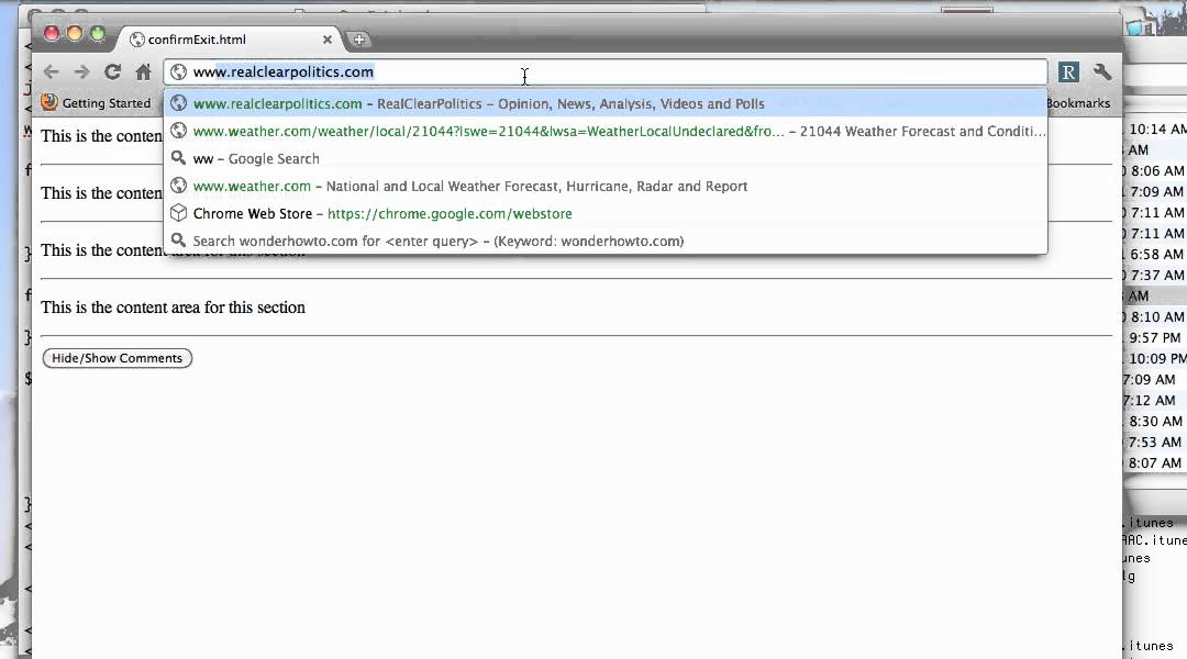 JS 4U 71: Executing Code on Page Exit - YouTube