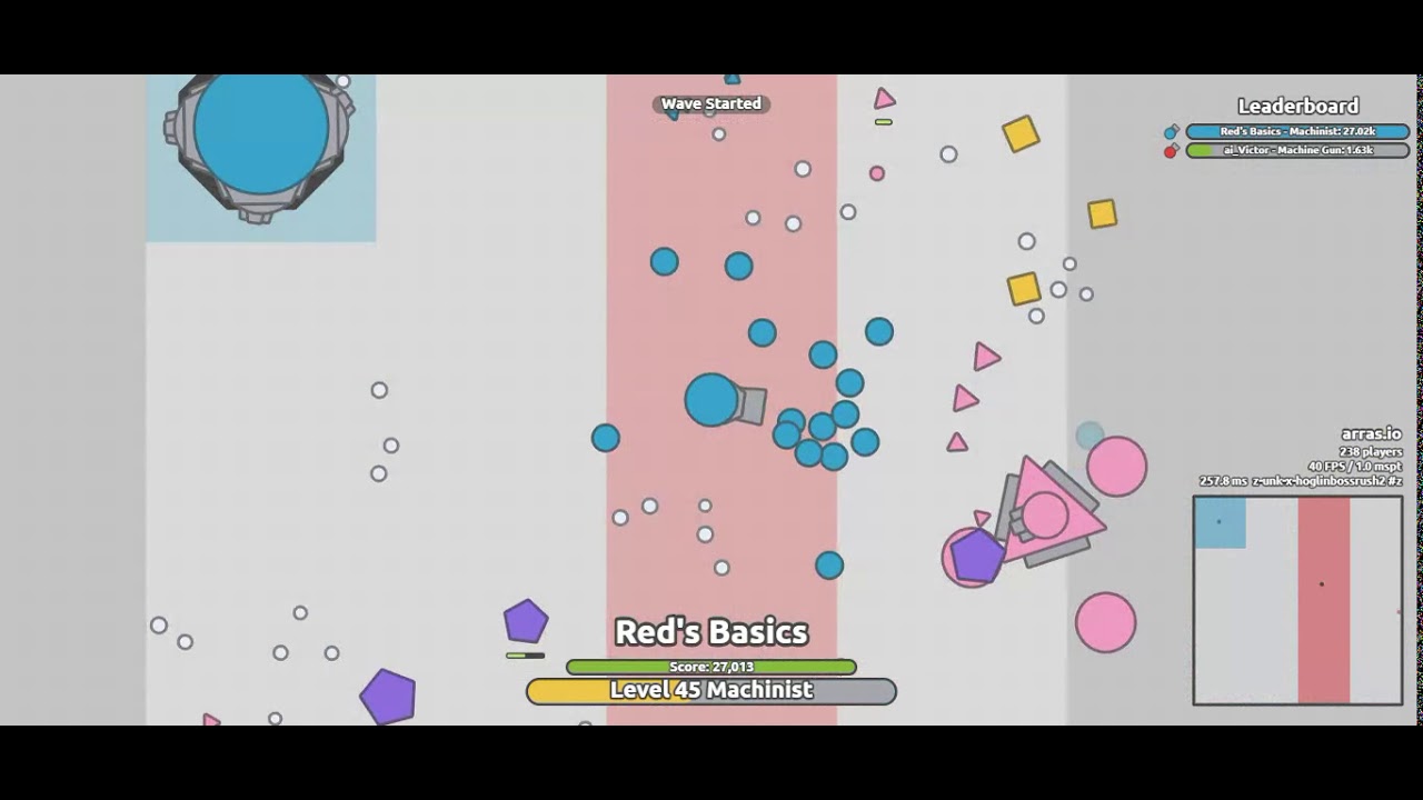 Arras io boss rush private - YouTube