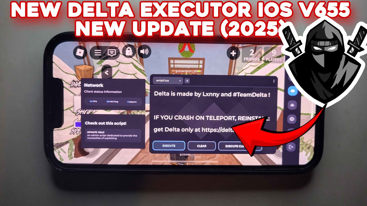 NEW DELTA EXECUTOR IOS V655 [NEW UPDATE] Latest Version For Roblox ...