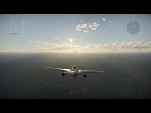 War Thunder max graphics flying into the sunset - YouTube