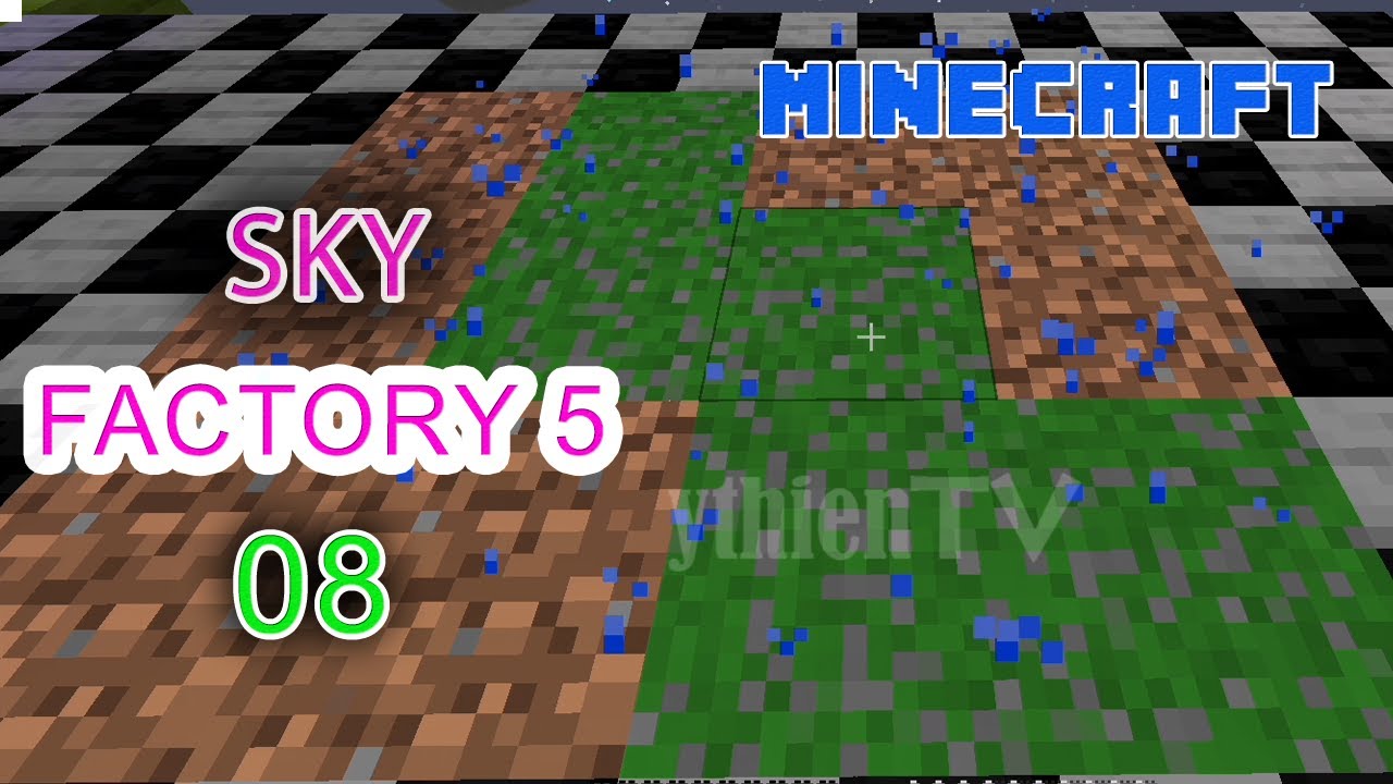 Minecraft Sky Factory 5 E08 - Cái Gì Mà Rực Rỡ Chói Chang Luôn - YouTube