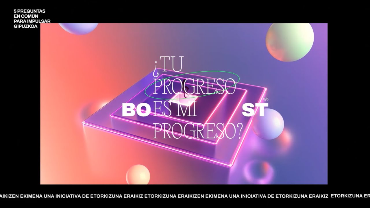 BOOST Gipuzkoa 5/5 ¿Tu progreso es mi progreso? - YouTube