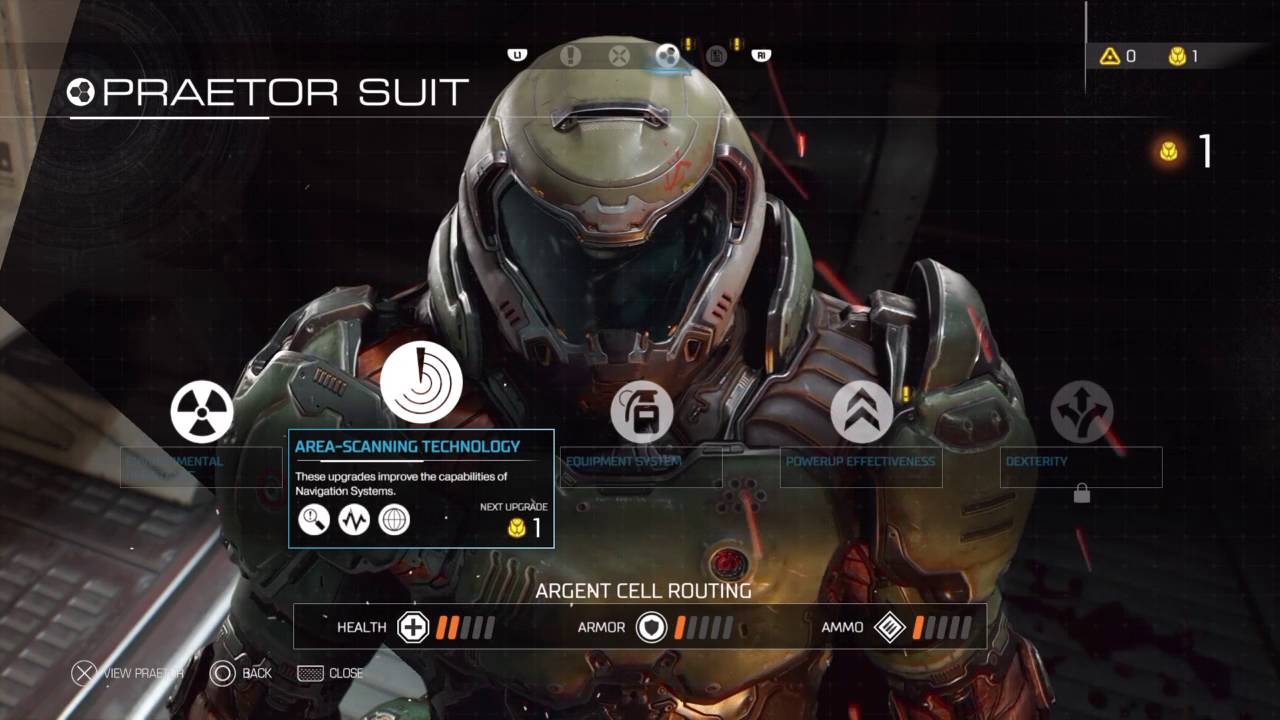 DOOM (2016) Campaign #8 | Armor Upgrade Chip and Secret Figure - YouTube