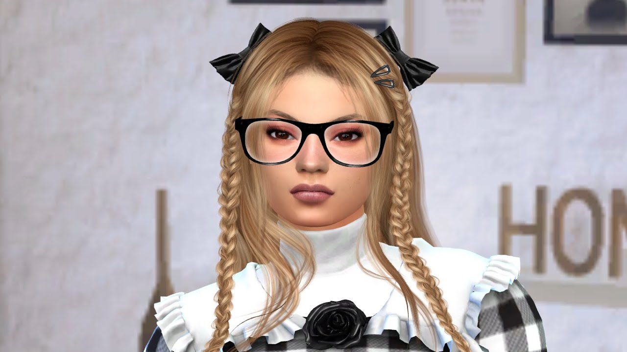 Molly Prescott's CAS Test - Sims 4 Custom Character - YouTube