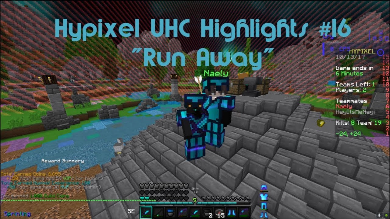 Hypixel UHC Highlights #16 "Run Away" - YouTube