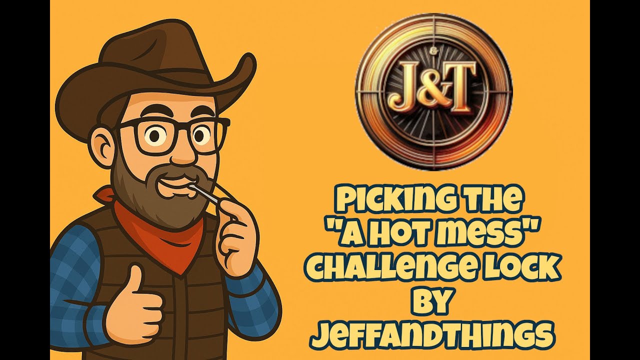 Challenge Lock Picking - "A Hot Mess" by Jeff and Things - YouTube