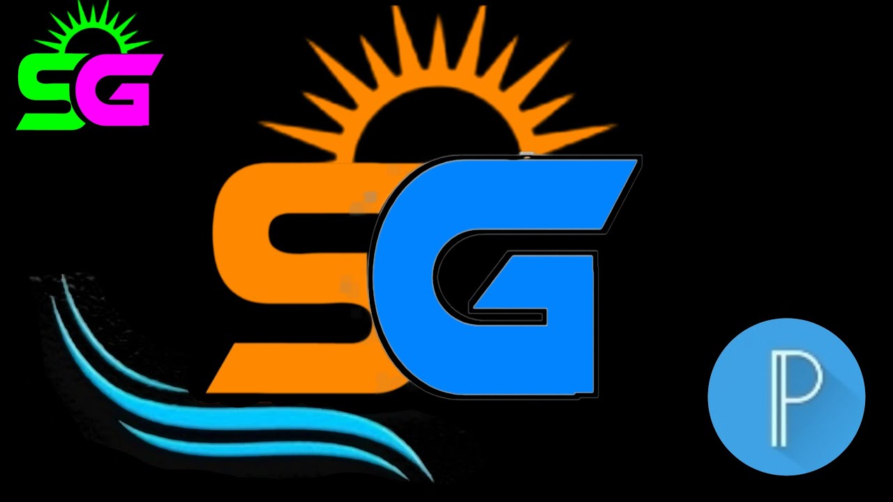 How to make SG 3d logo design in pixellab | sg logo design in pixellab ...
