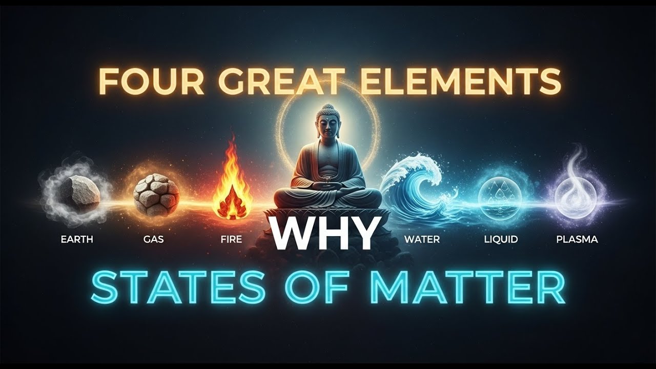 Why do the Four Great Elements Mahābhūta relate to the States of Matter ...