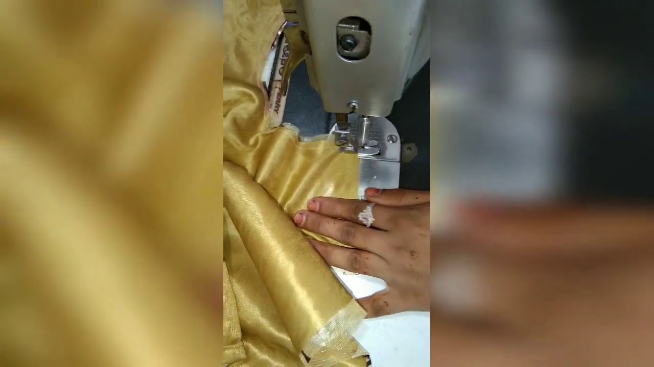 PART (2)Umbrella fork with net stitching - YouTube