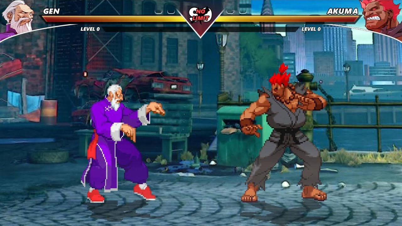 STREET FIGHTER GEN vs AKUMA #streetfighter6 #streetfighter # ...