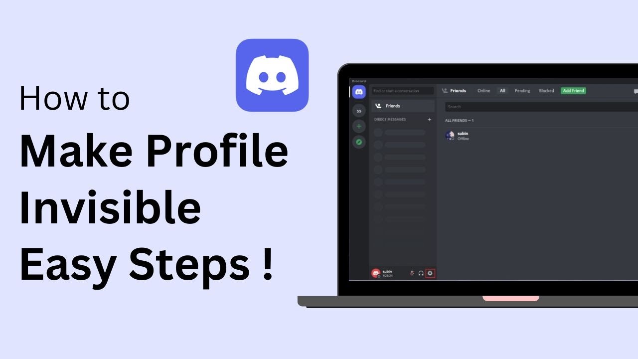 How To Make Your Discord Profile Picture Invisible ! - YouTube