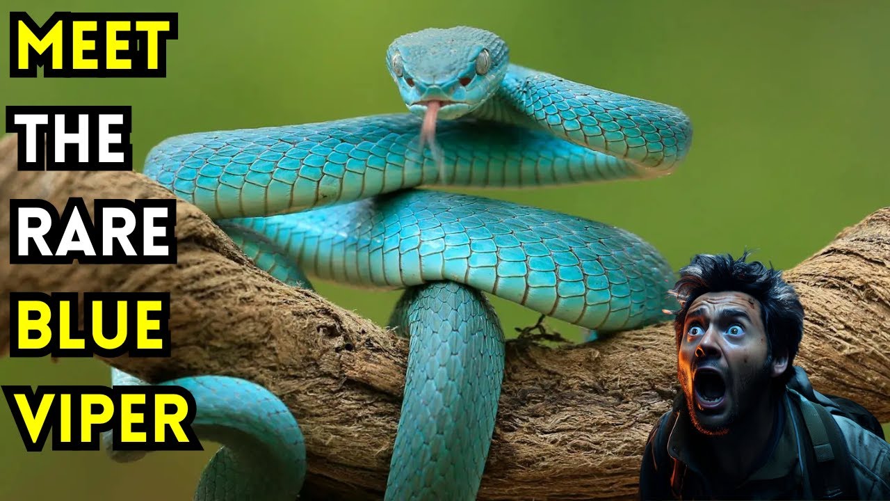 BLUE SNAKE: DISCOVER THIS RARE, BEAUTIFUL AND DANGEROUS SPECIES - YouTube