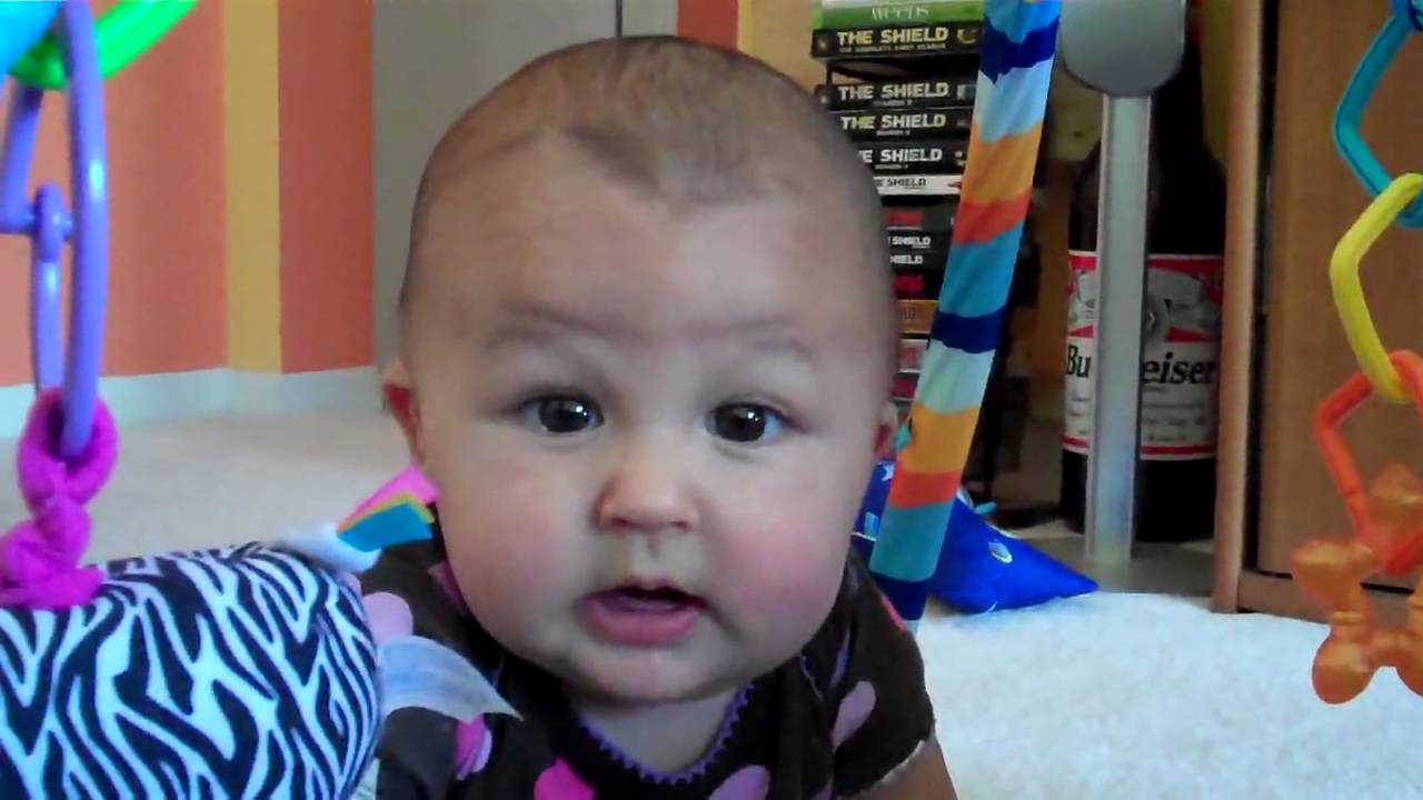 Caylee Grace Young First time sitting up and playing.MP4 - YouTube