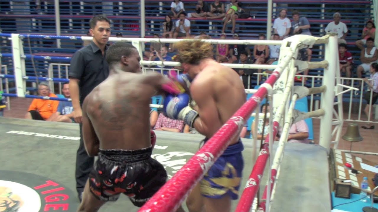 Ncedo "Nintendo" Gomba (Tiger Muay Thai) vs Jomvo Vor Hemtanon @ Bangla ...