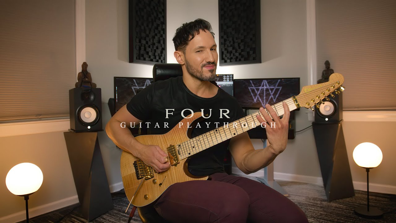 Angel Vivaldi - Four - GUITAR PLAYTHROUGH - YouTube