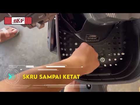 WMOTO SM SPORT 125 FI BKP PVC BASKET VIDEO INTALLUTION | CARA MEMASANG BAKUL WMOTO SM 125 FI MOTOR