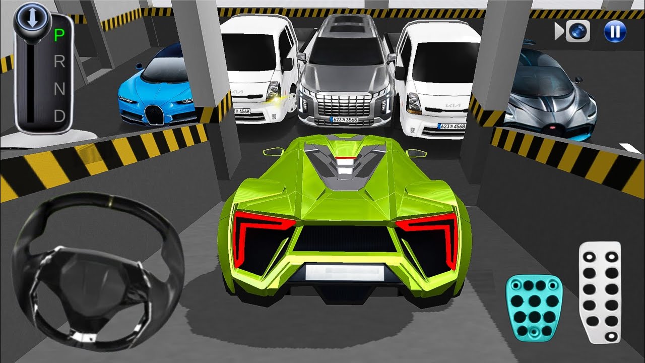 Today Lukan Hyper Sport Car Stuck in Parking Garage 🚗 -3D Driving Class ...