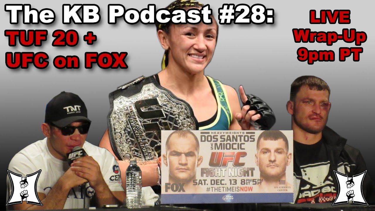 MMA HEAT Podcast #28: LIVE Post-Fight Chat on TUF 20 + UFC on FOX - YouTube