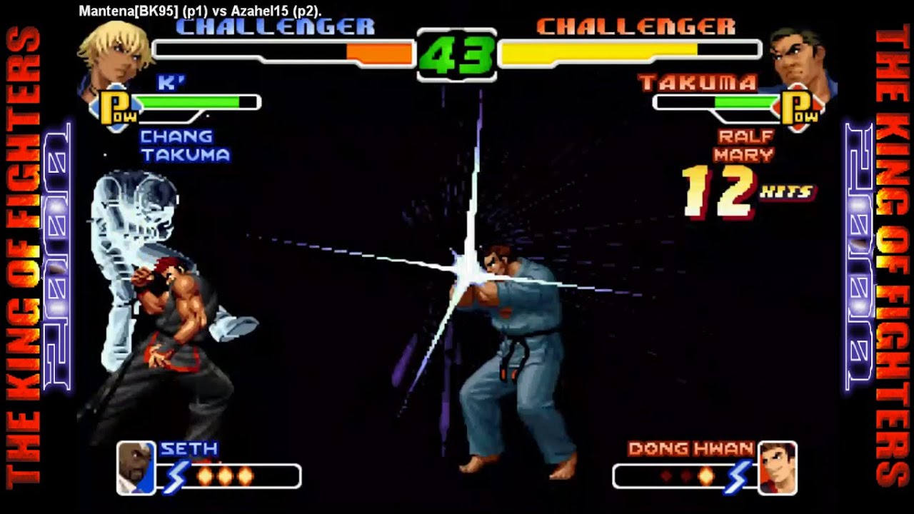 KOF 2000 Combo Takuma ST Dong Hwan Fightcade - YouTube