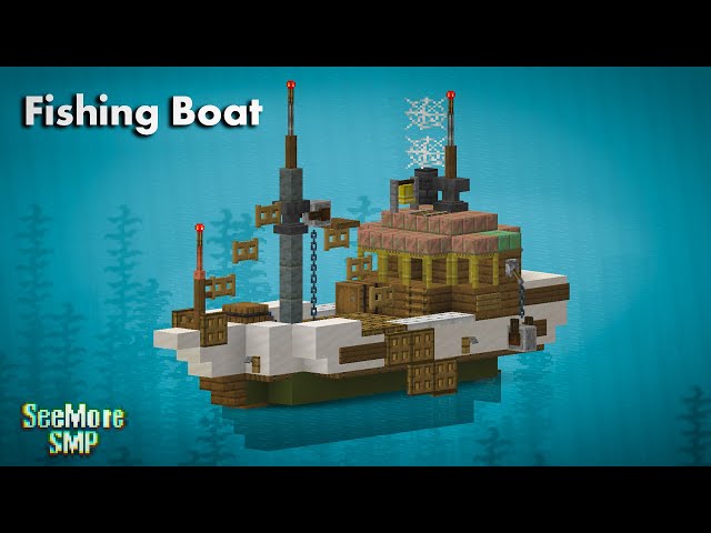 Minecraft Fishing Boat Minecraft Seaside Story Is The First Map Geared