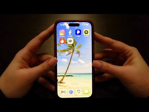 ASMR Swiping on Dating Apps + gum chewing