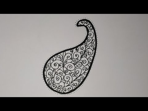 Rəsm - Buta Necə Çəkilir