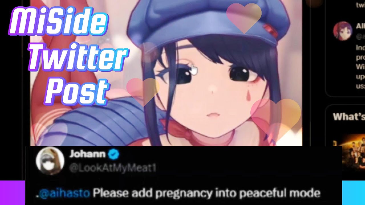 He Wants To Get Cappy Pregnant!? | MiSide Memes / Post - YouTube